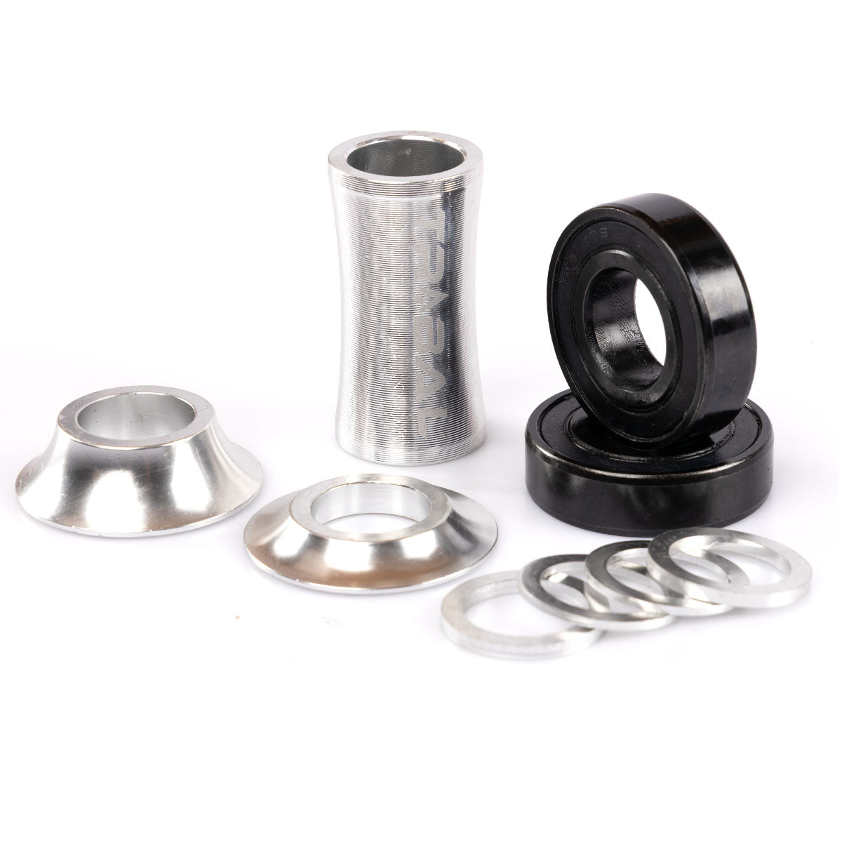 Tribal Mid Bottom Bracket Silver 19mm | Tribal BMX Brand – Tribal Company